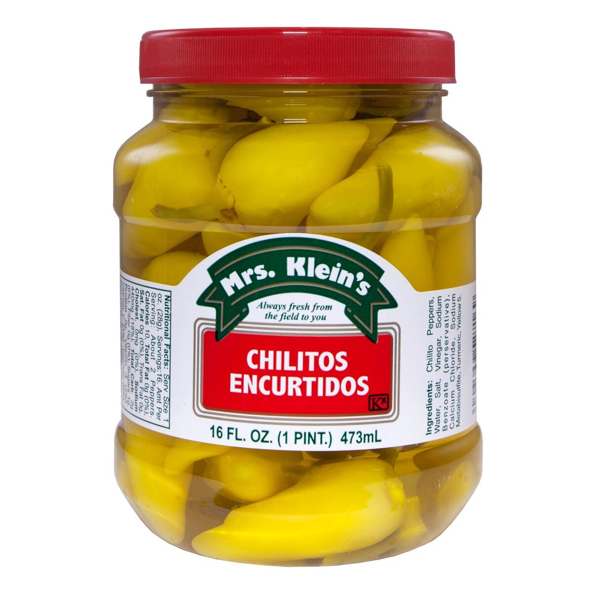 Chilitos Encurtidos (16oz) – Mrs. Klein's Pickle Co.