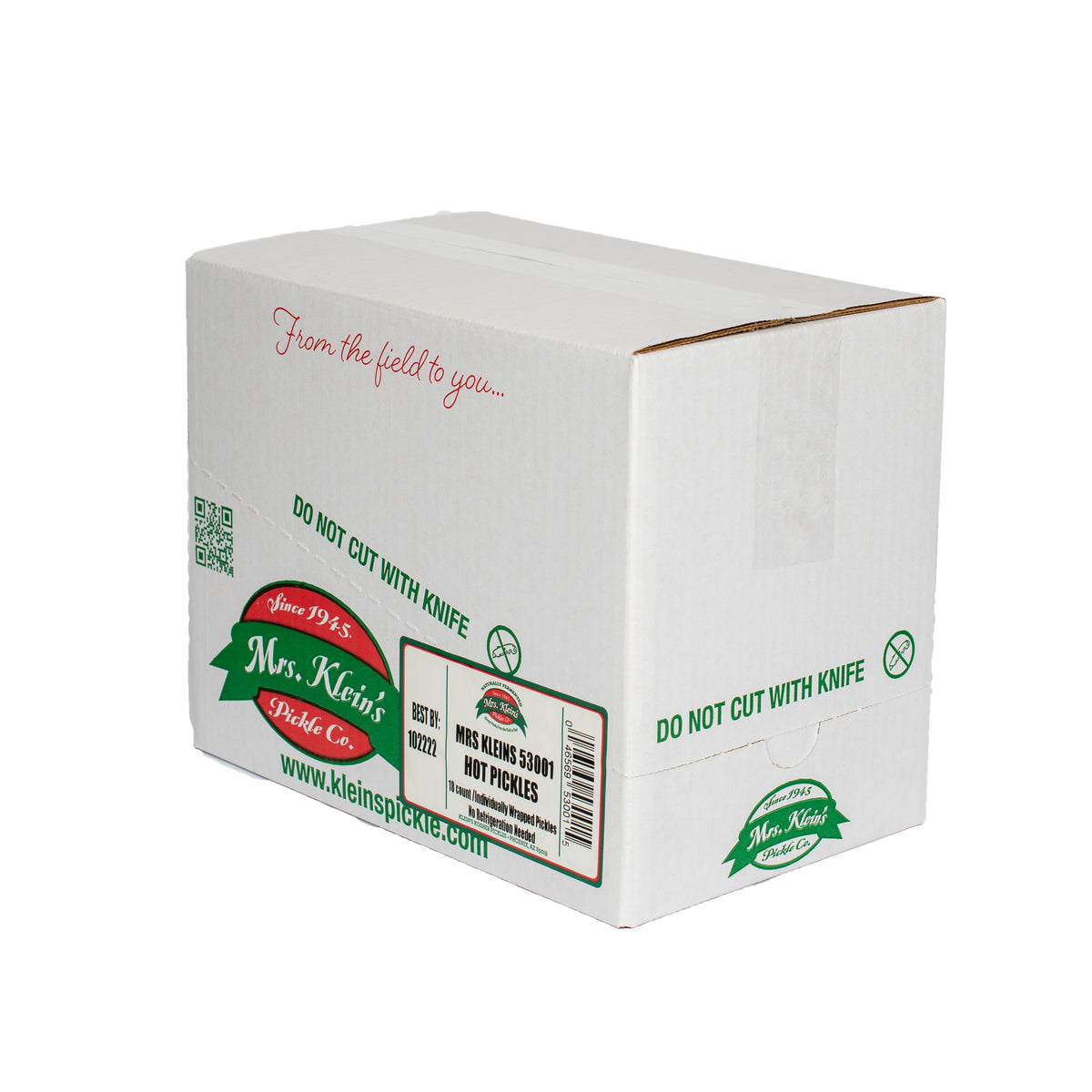 Single Serve Hot Dill Pickles – Mrs. Klein's Pickle Co.