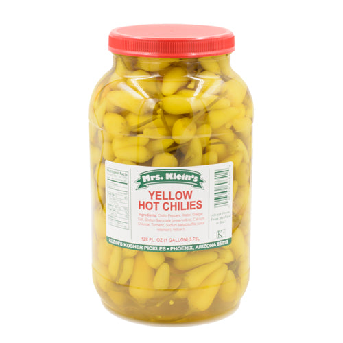 Yellow Hots (1 Gal) – Mrs. Klein's Pickle Co.