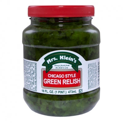 Chicago Style Green Relish (16oz) – Mrs. Klein's Pickle Co.