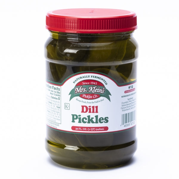 Dill Pickles (32oz) – Mrs. Klein's Pickle Co.